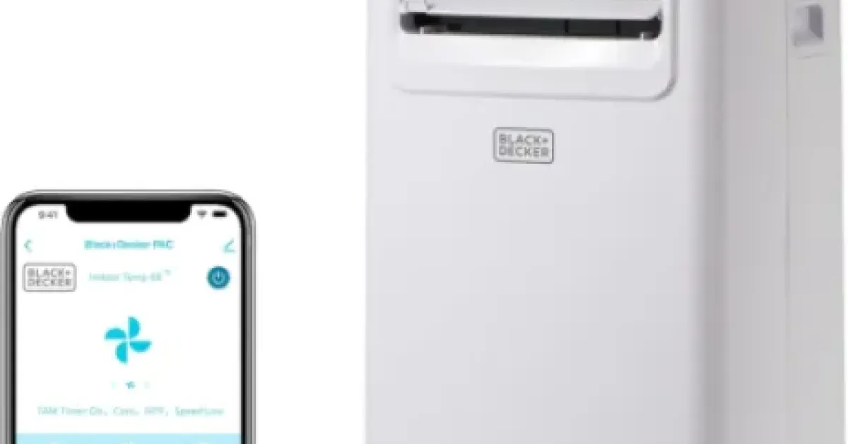 BLACK+DECKER 8,000 BTU Portable AC Review: a compact unit that actually ...